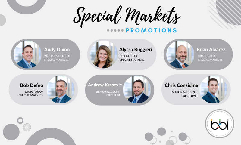 BBI Announces Strategic Promotions to Company’s Management Team